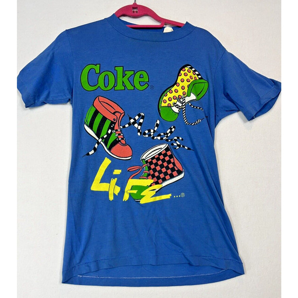 Coca Cola | Shirts | Vintage Coke Life 8s 90s Single Stitch Tshirt One ...